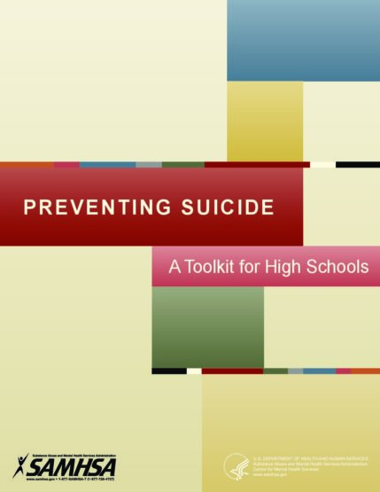Preventing Suicide – A Toolkit for Schools | Region 6